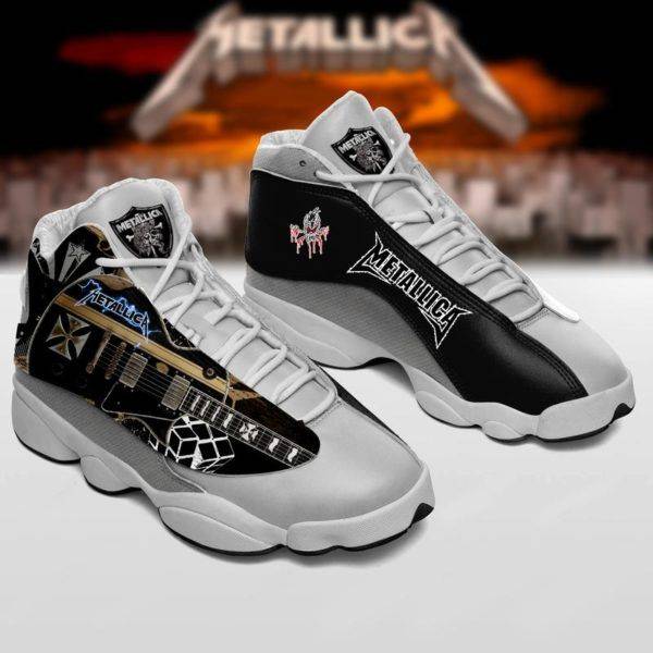 Metallica Band Air Jordan 13 Custom Sneakers JD130460 – We sell ...
