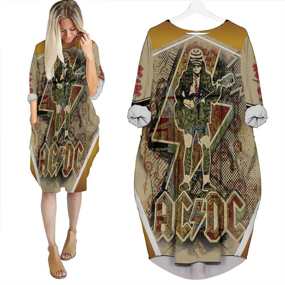 Acdc Angus Young Highway To Hell Batwing Pocket Dress PD197 – We sell ...