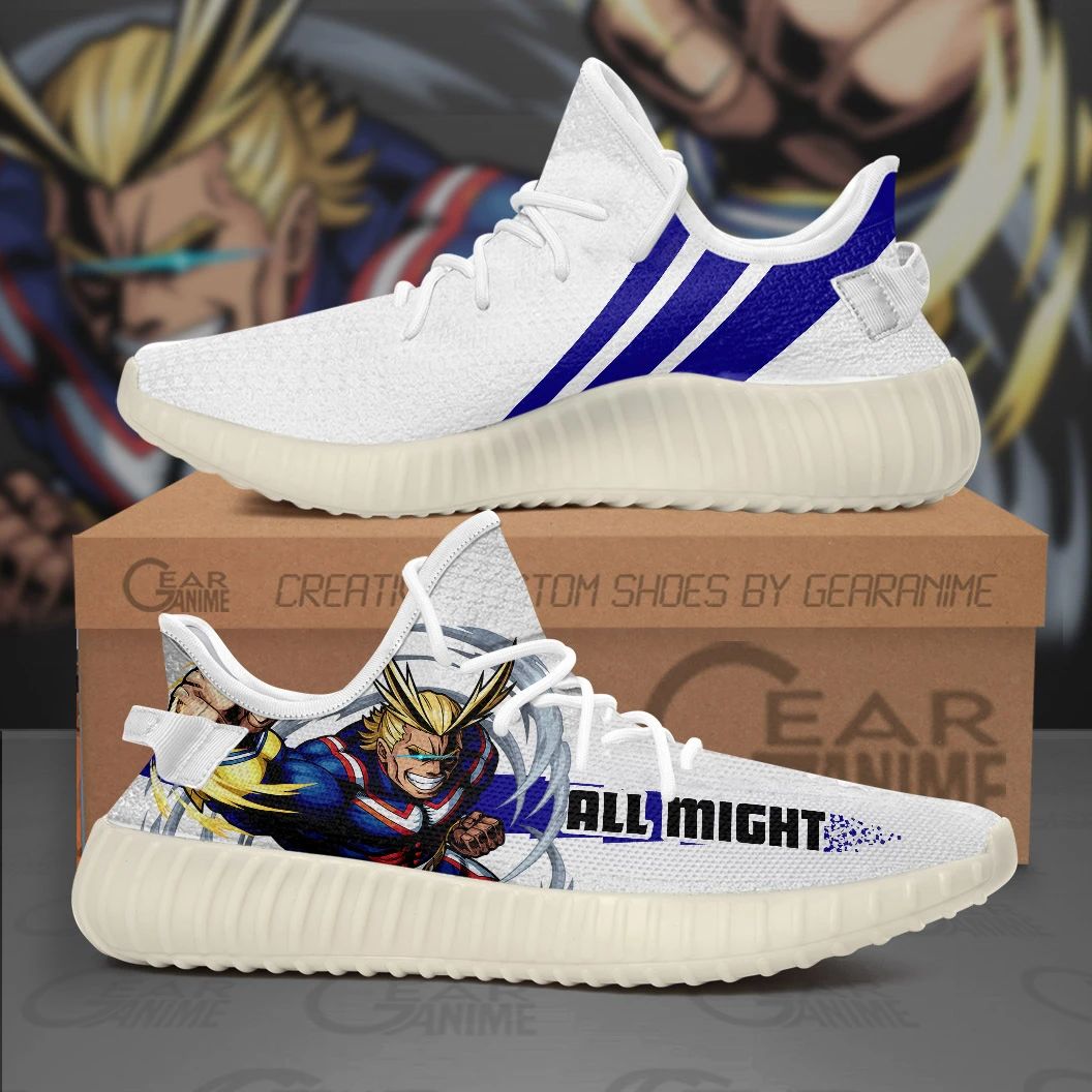 All Might Shoes My Hero Academia Anime Shoes TT10 – We sell presents ...