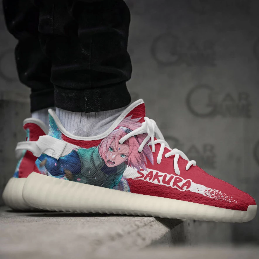 Haruno Sakura Shoes Naruto Anime Shoes TT11 – We sell presents, you ...