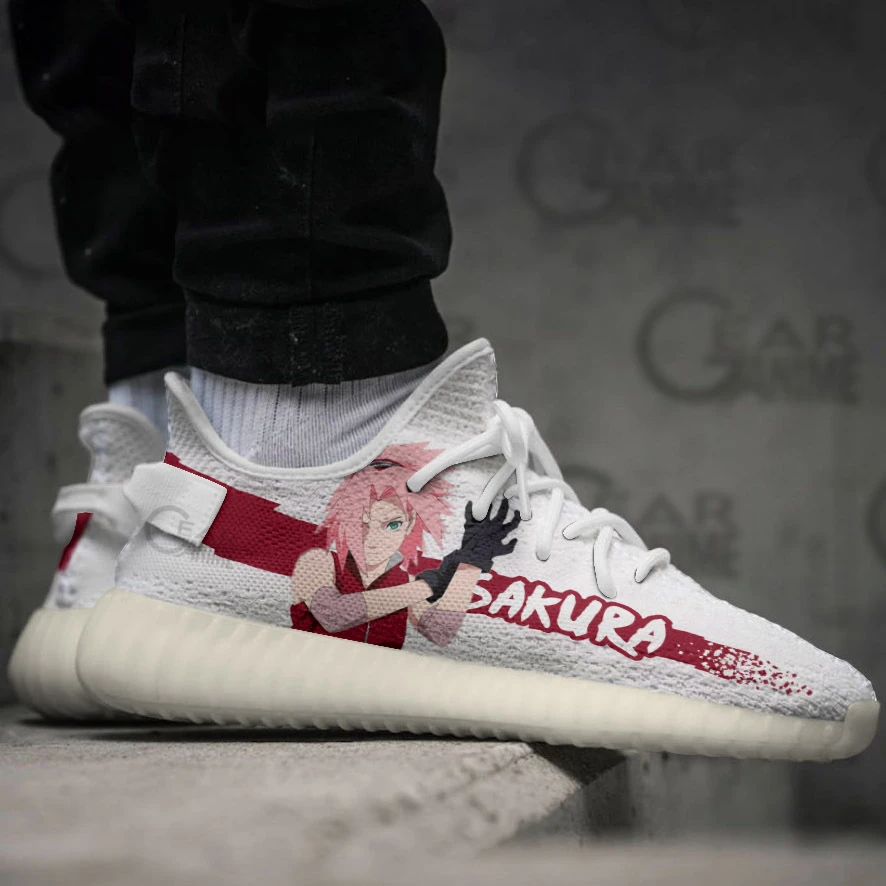 Haruno Sakura Shoes Naruto Custom Anime Sneakers TT10 – We sell ...
