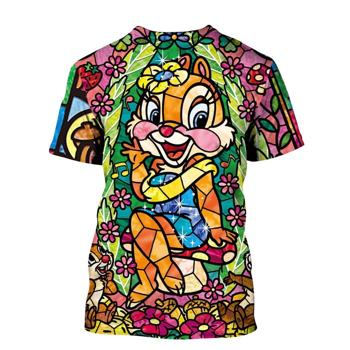 Chipmunks Chip ‘N’ Dale Geometric Patterns Disney Graphic Cartoon ...