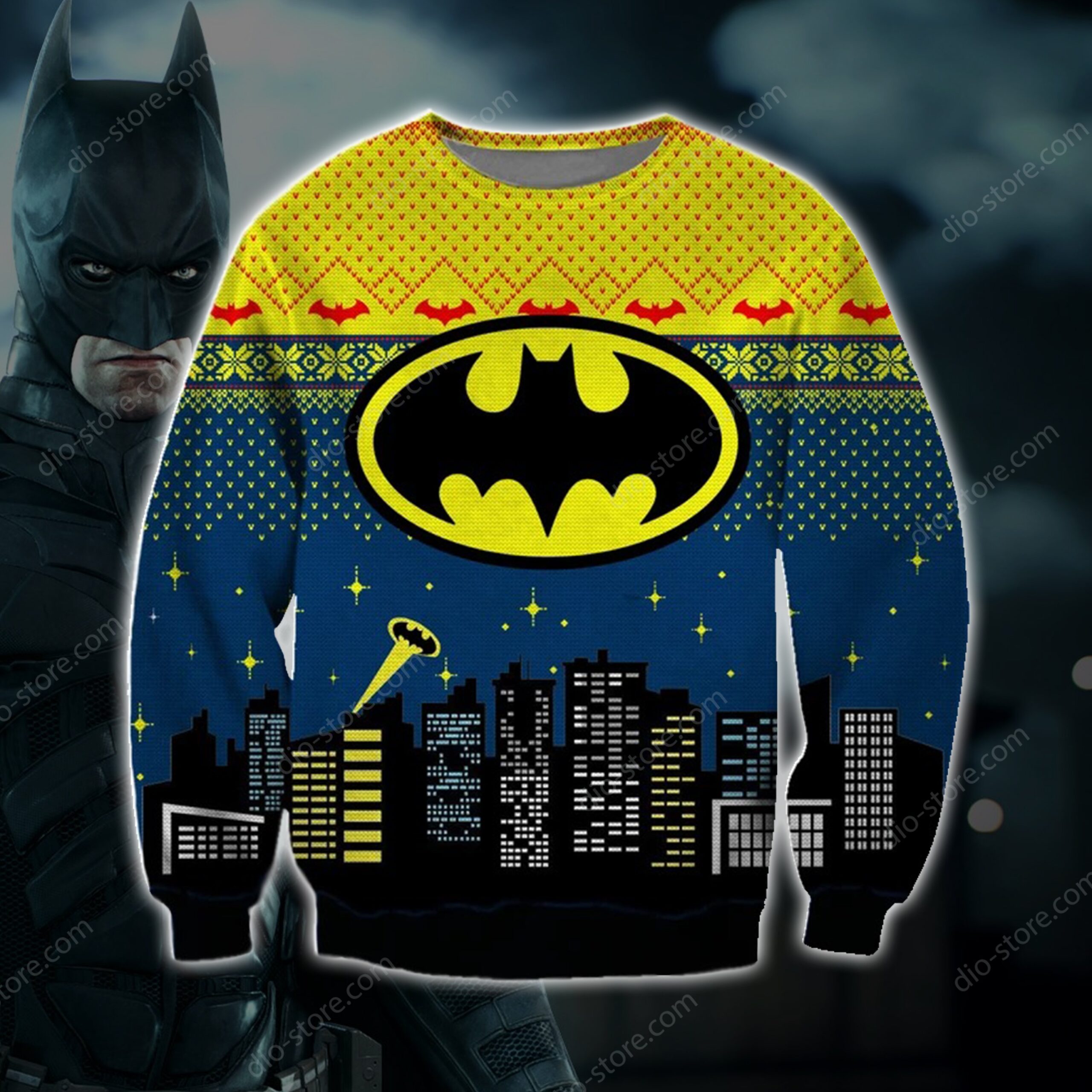 Batman Ugly Christmas Sweater – We sell presents, you sell memories!