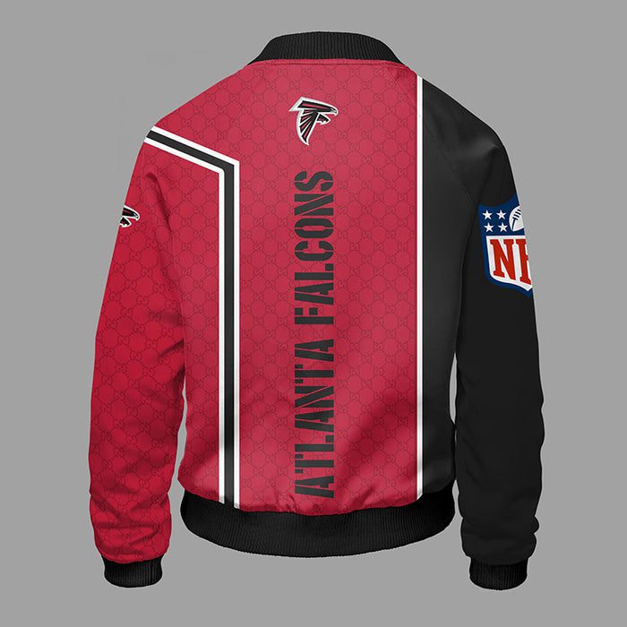 Atlanta Falcons Red Bomber Jacket Gucci Luxury Jacket TBJ4551 – We sell ...